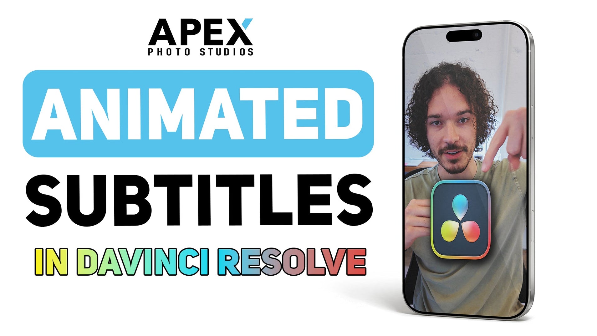 Mastering Animated Subtitles in Davinci Resolve: A Step-by-Step Guide — Apex Photo Studios