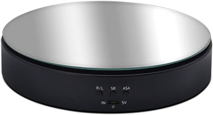 12" 360 Degree Electric Rotating Turntable for Photography Products Di ...