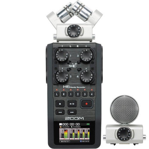 Zoom H6 Portable Recorder — Apex Photo Studios